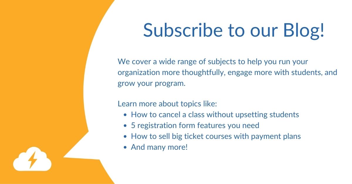 Subscribe to the CourseStorm Blog